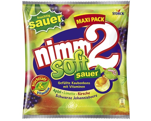 nimm2 Soft Sauer Maxi Pack 345g | Natural German