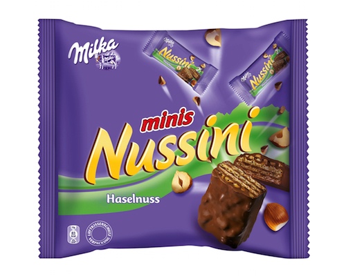 Milka Nussini Minis 150g | Natural German