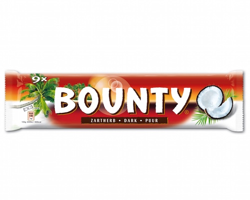 Bounty Zartherb 9er Multipack 256,5g | Natural German
