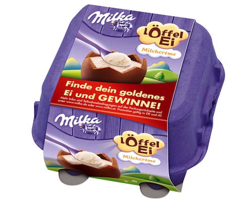 Milka Spoon-Egg Milk Cream 136g | Natural German